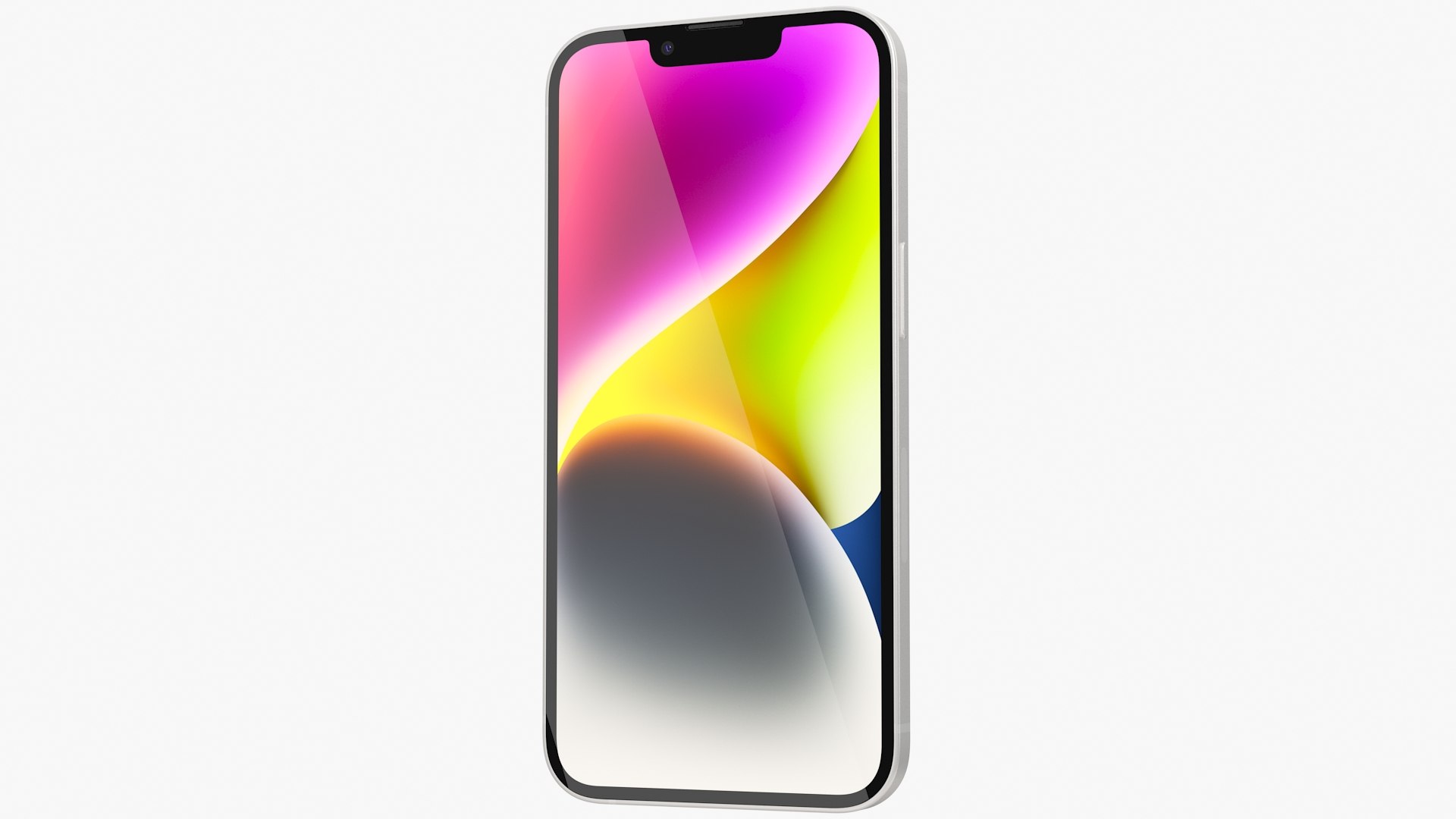 Apple IPhone 14 Starlight 3D Model - TurboSquid 1958196