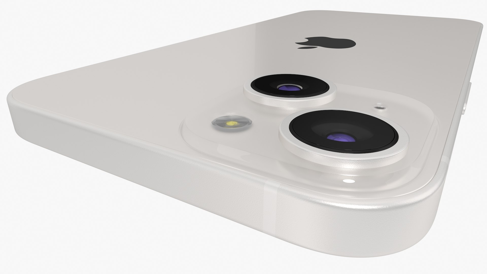 Apple IPhone 14 Starlight 3D Model - TurboSquid 1958196