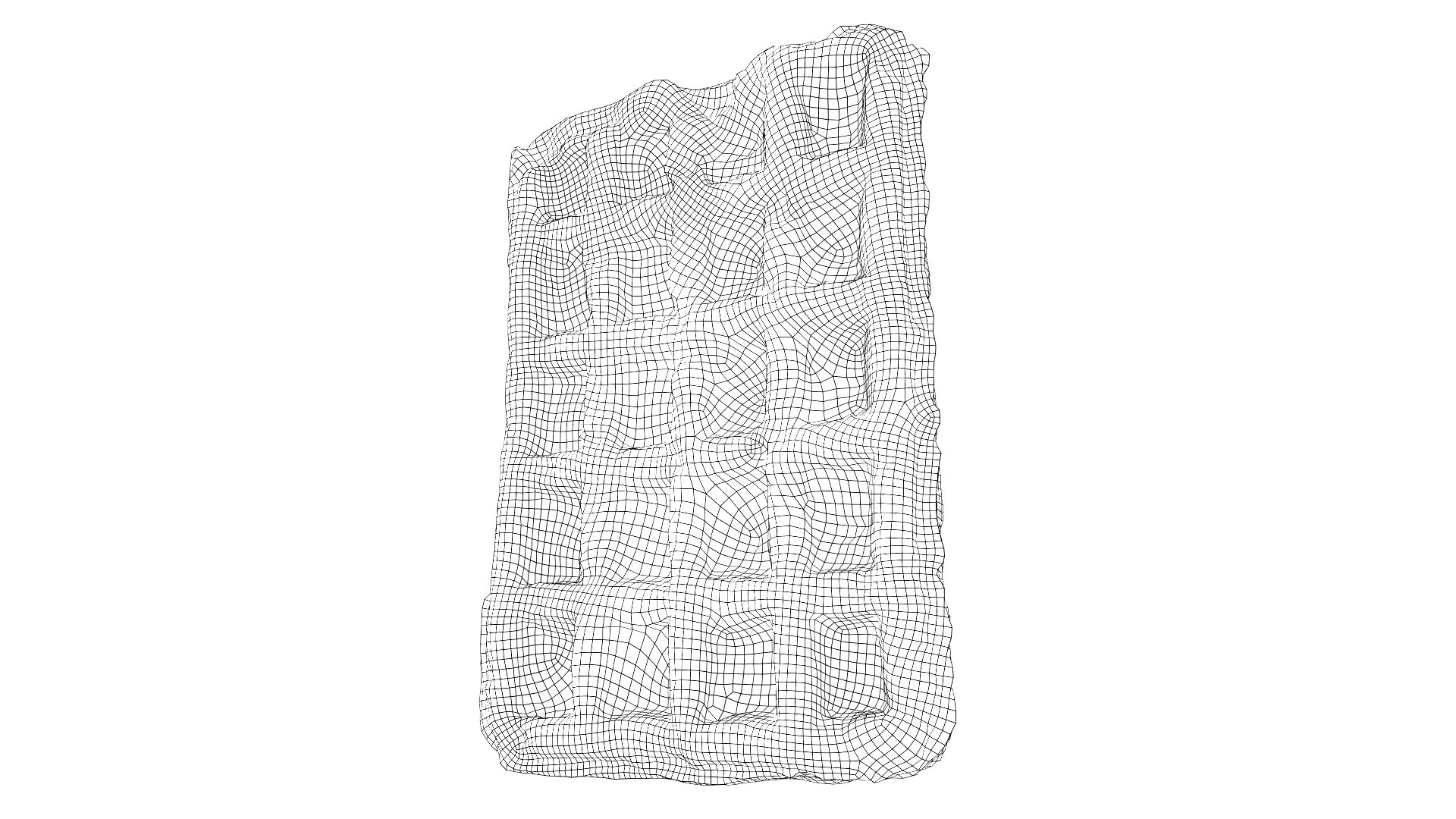 Waffle Square Model - TurboSquid 1782741