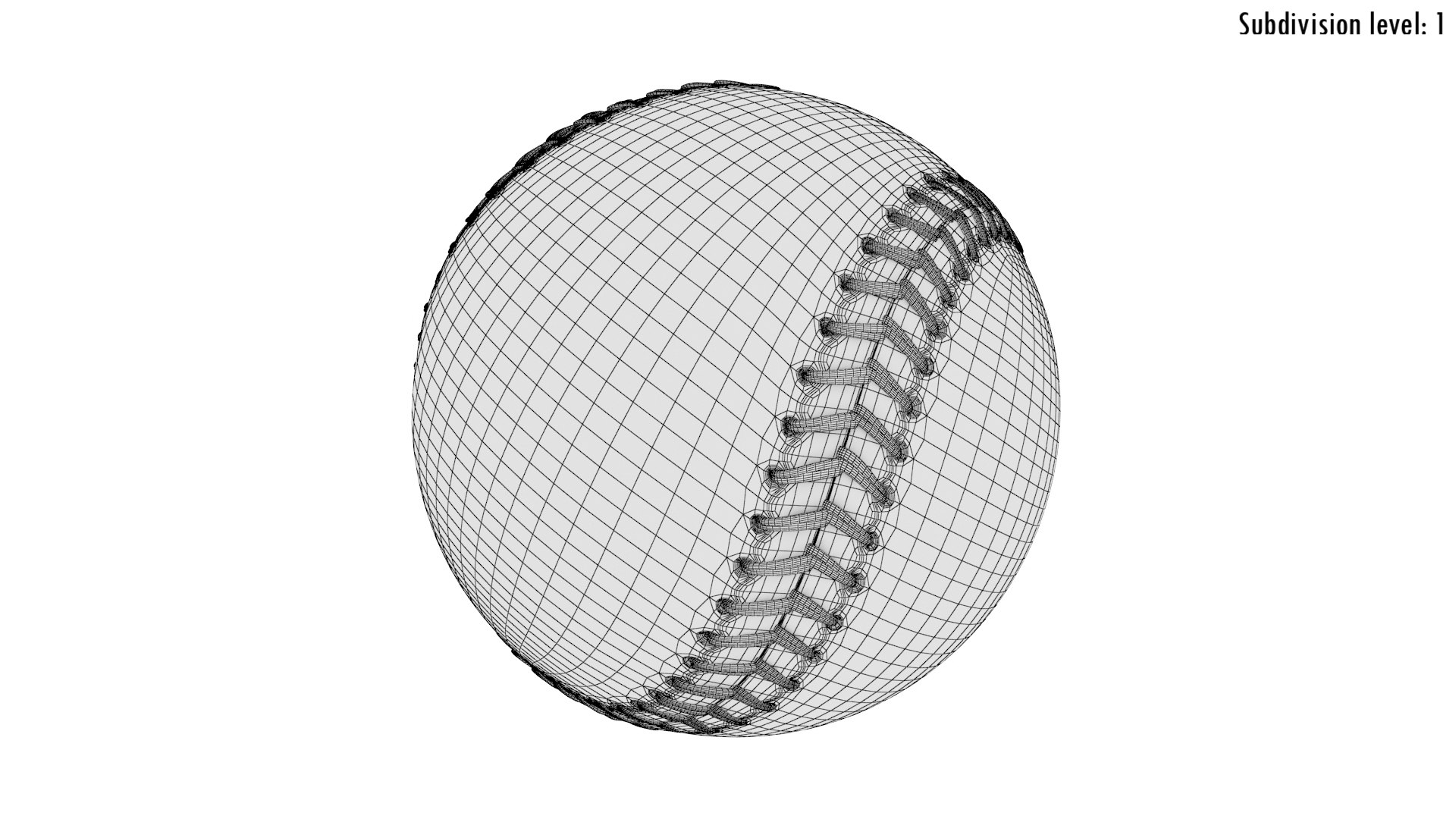 3D Used Baseball Rawlings Model - TurboSquid 2261602