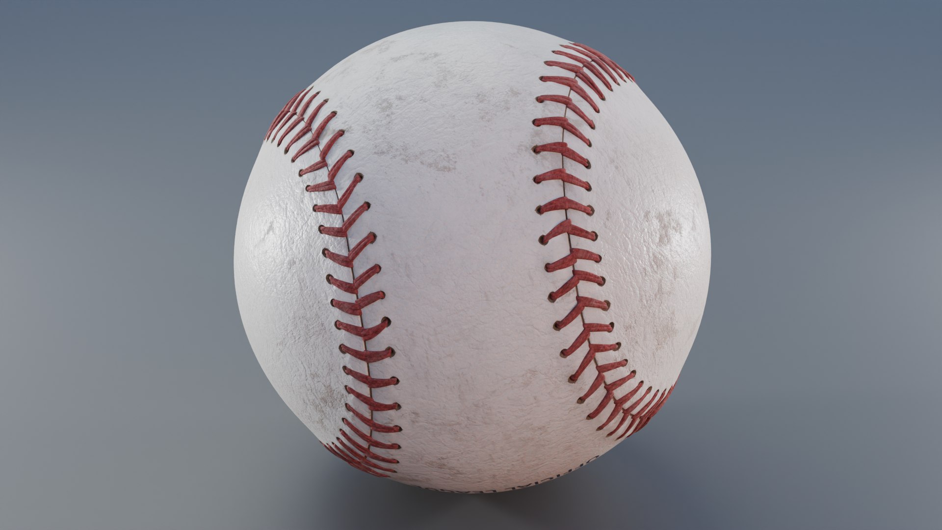 3D Used Baseball Rawlings Model - TurboSquid 2261602