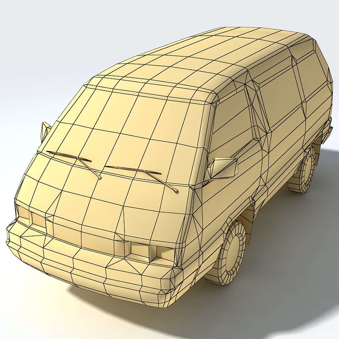 Toyota Van 3d C4d