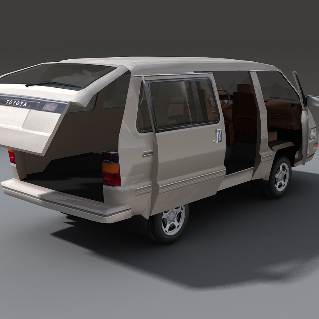 Toyota Van 3d C4d