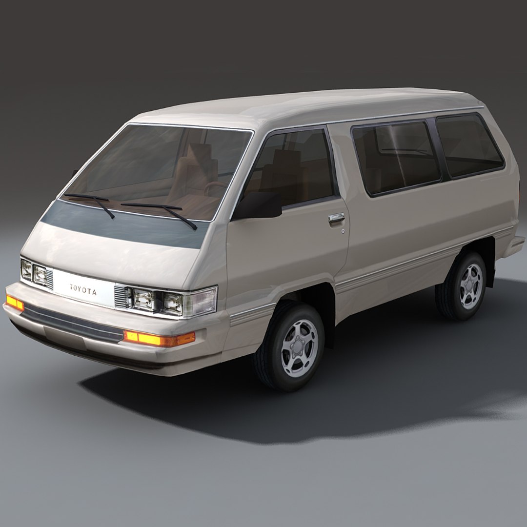 Toyota Van 3d C4d