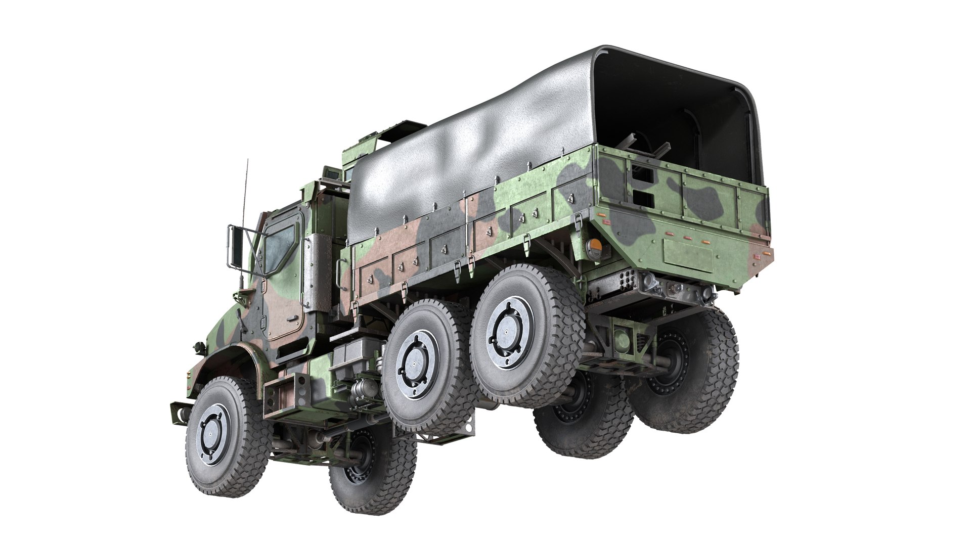 Oshkosh MTVR Amk23 Model - TurboSquid 2257882