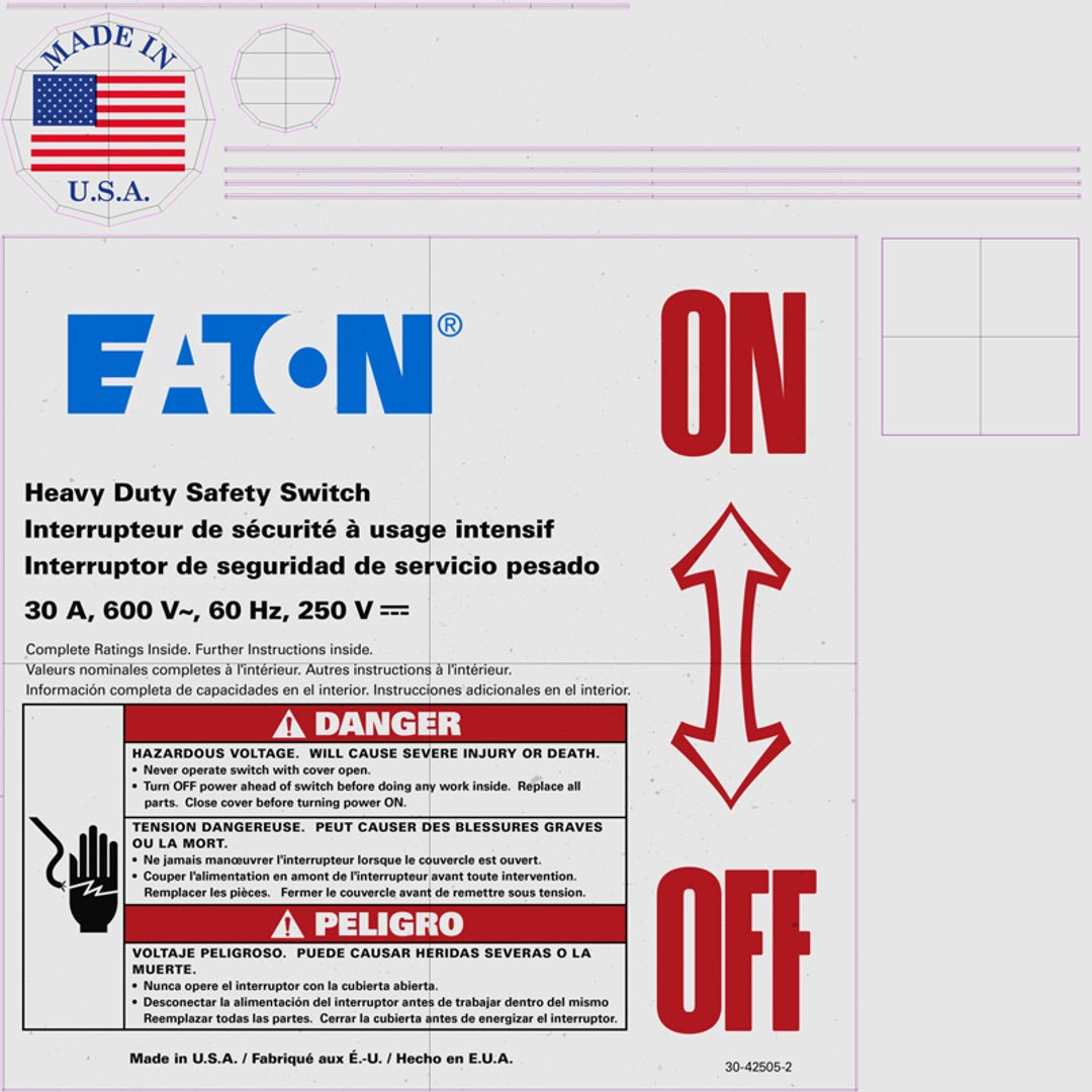 3D safety switch model - TurboSquid 1241333