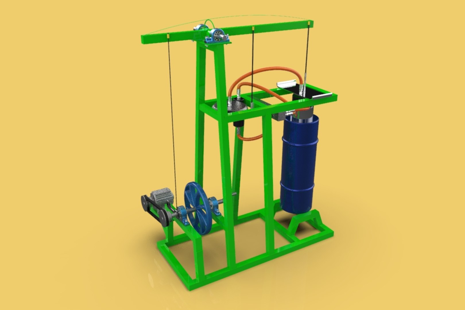 STIRLING STEAM POWER ENGINE ELECTRIC GENERATOR 3D Model - TurboSquid ...