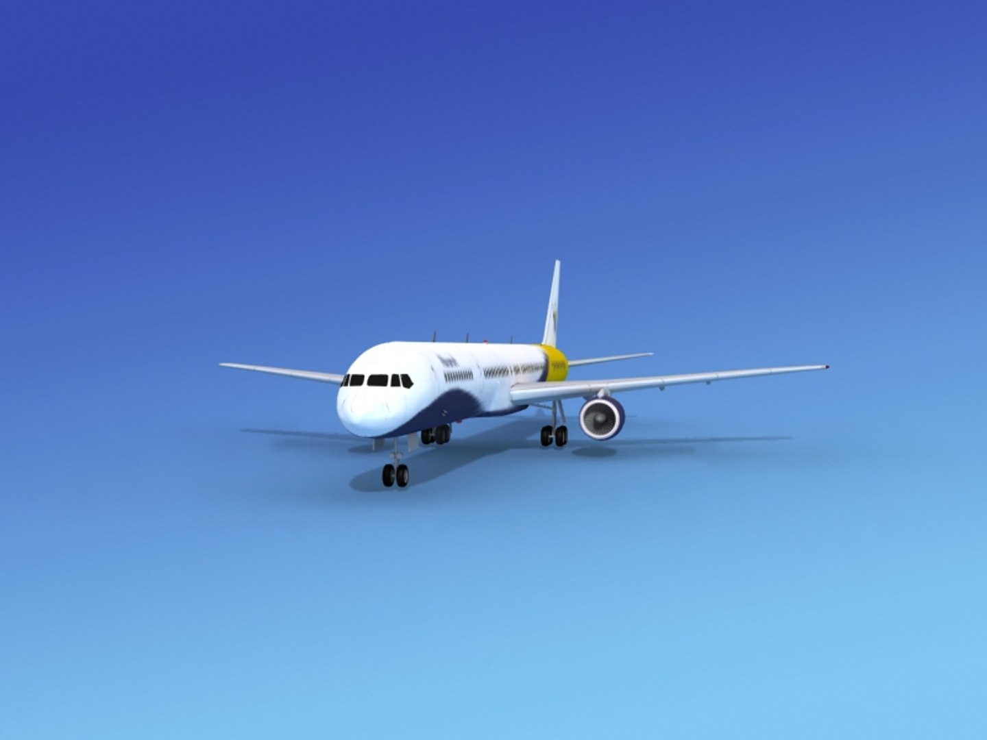 3d airline boeing 757 757-300