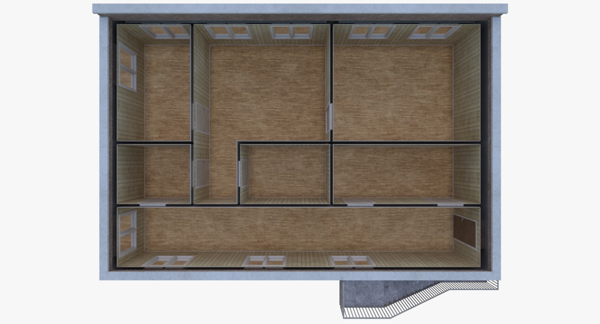 3d Model Store Interior Buildings