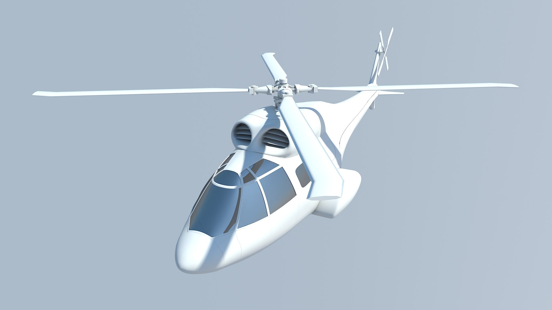 3D Model Prototype Hlicoptre Chopper - TurboSquid 1189882