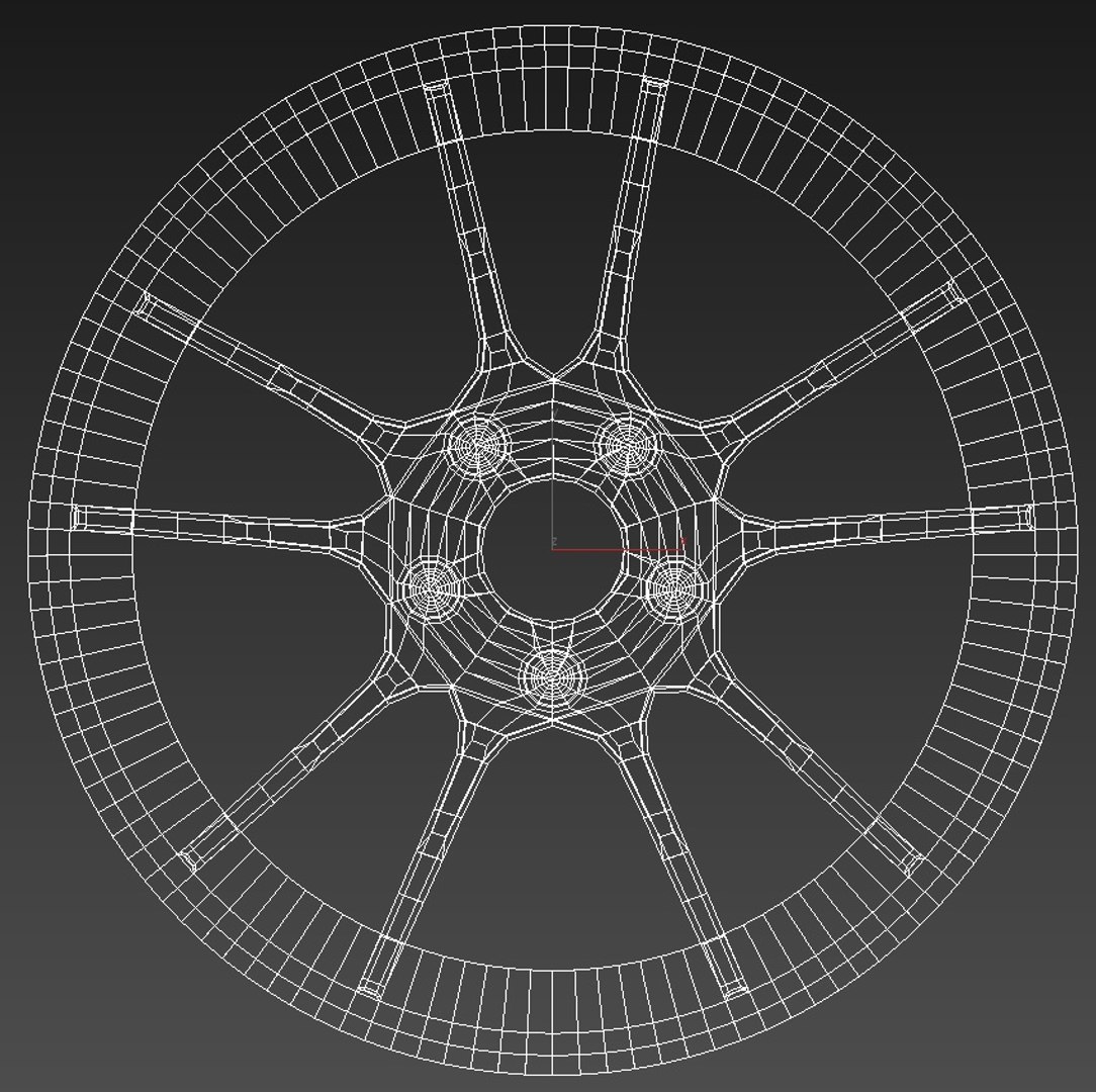 Car Rim 3D Model - TurboSquid 1238843