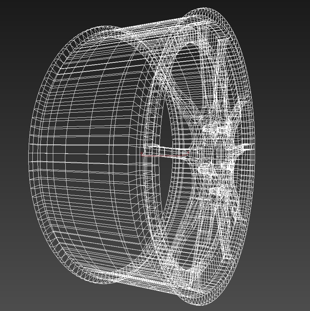Car Rim 3D Model - TurboSquid 1238843