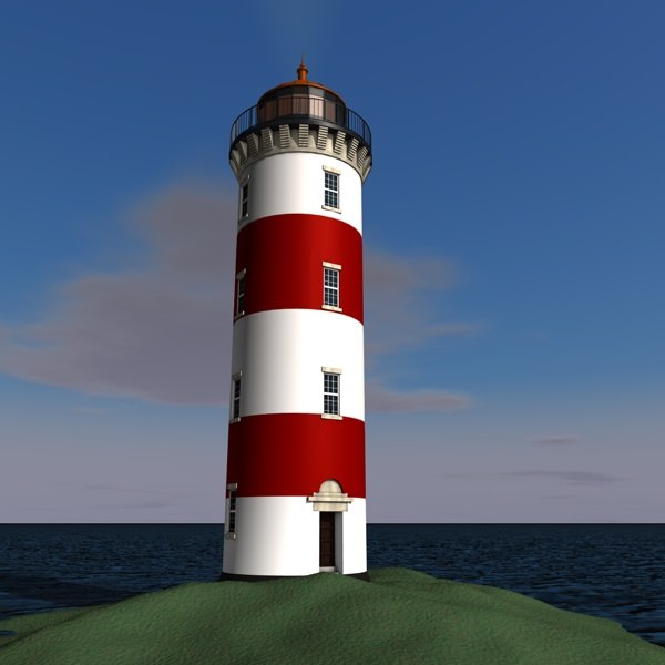 lighthouse c4d