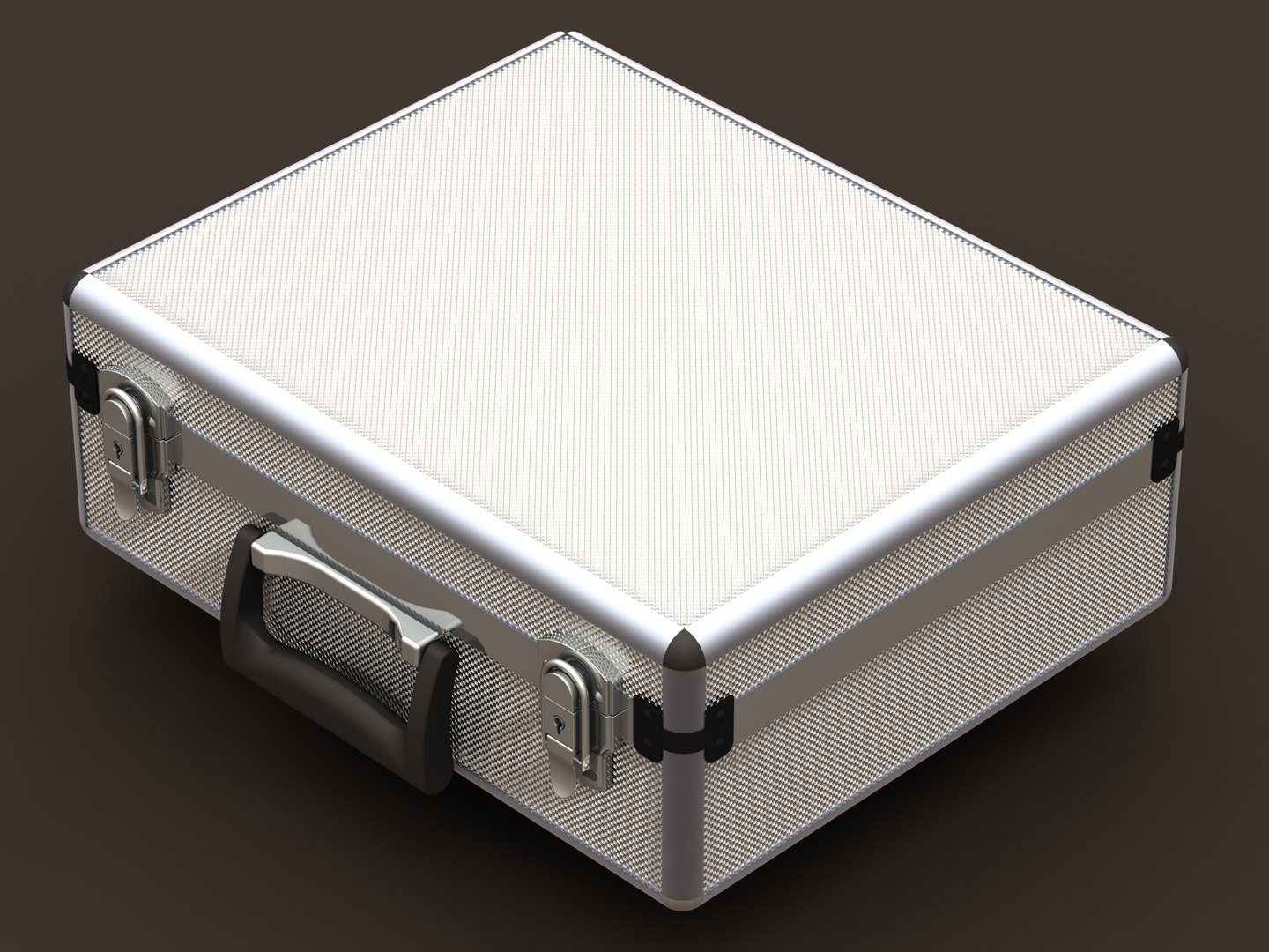 3D Tool Case Aluminium Radiused Edges - TurboSquid 2156694