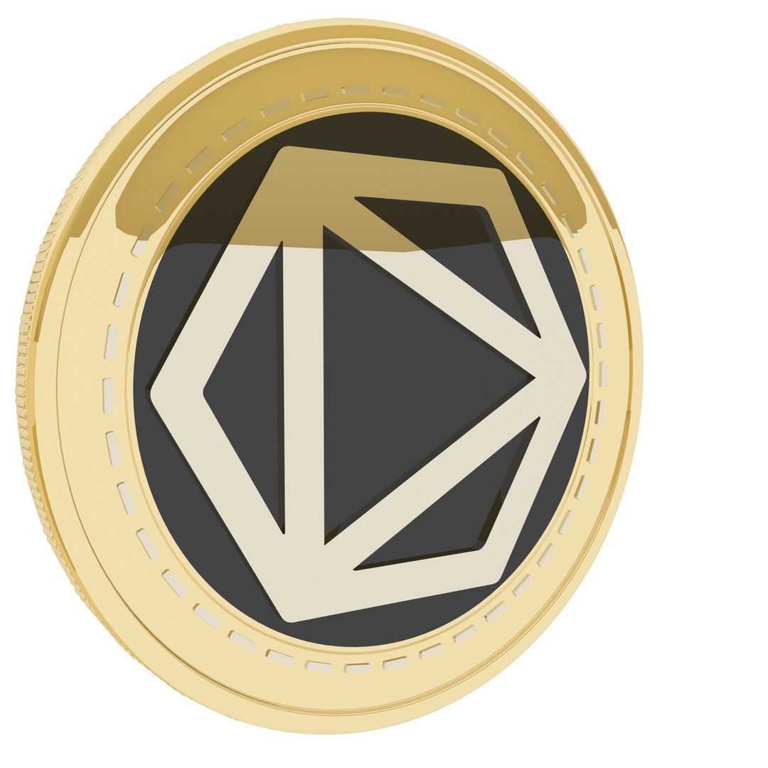 CRYSTO Cryptocurrency Gold Coin 3D model - TurboSquid 1784160