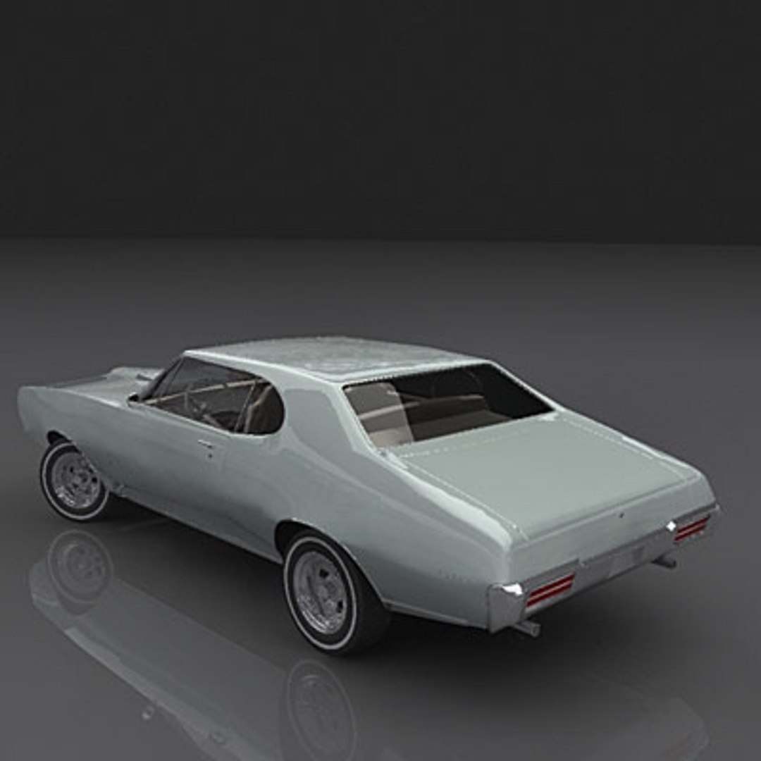 3d Pontiac Gto 1968 Model