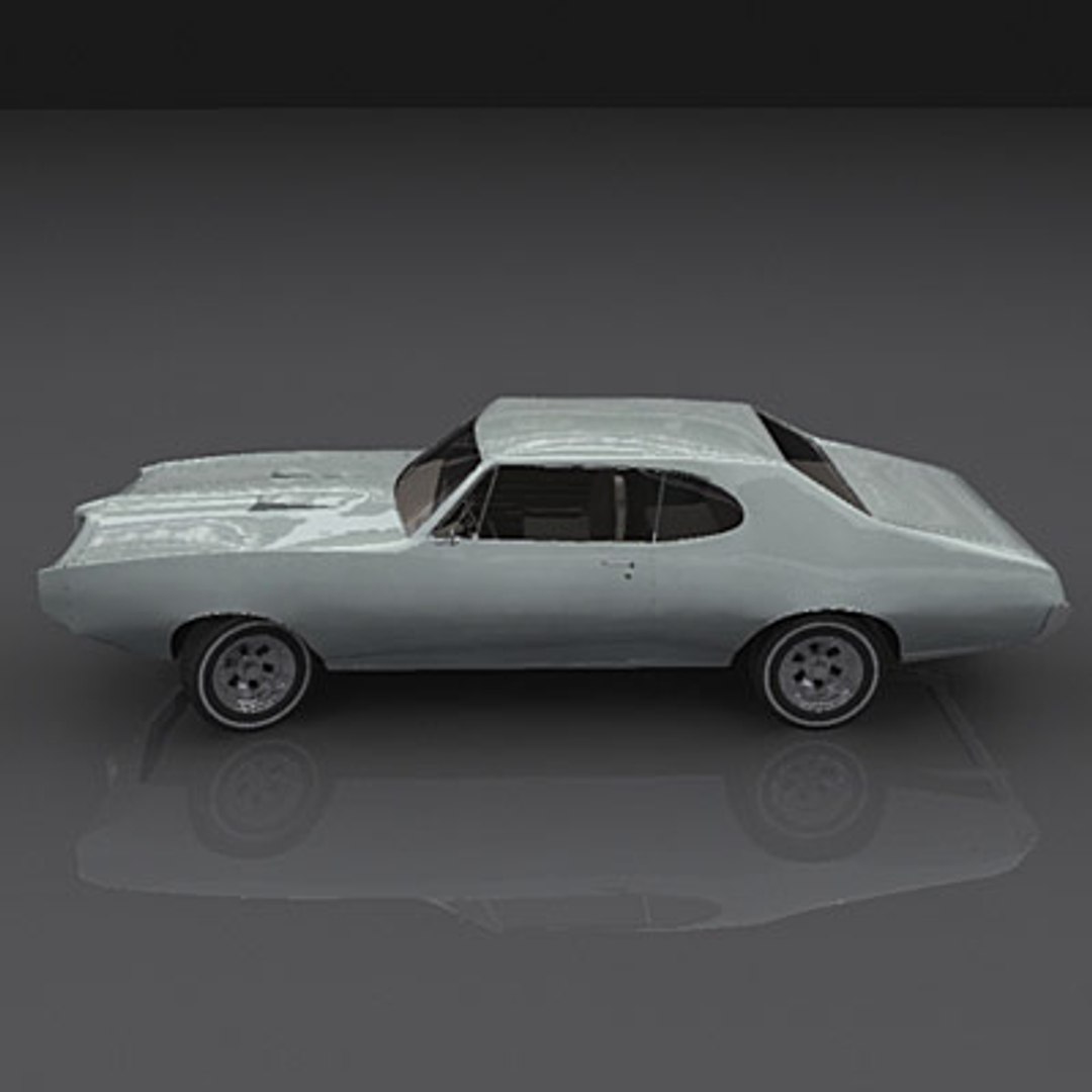 3d Pontiac Gto 1968 Model