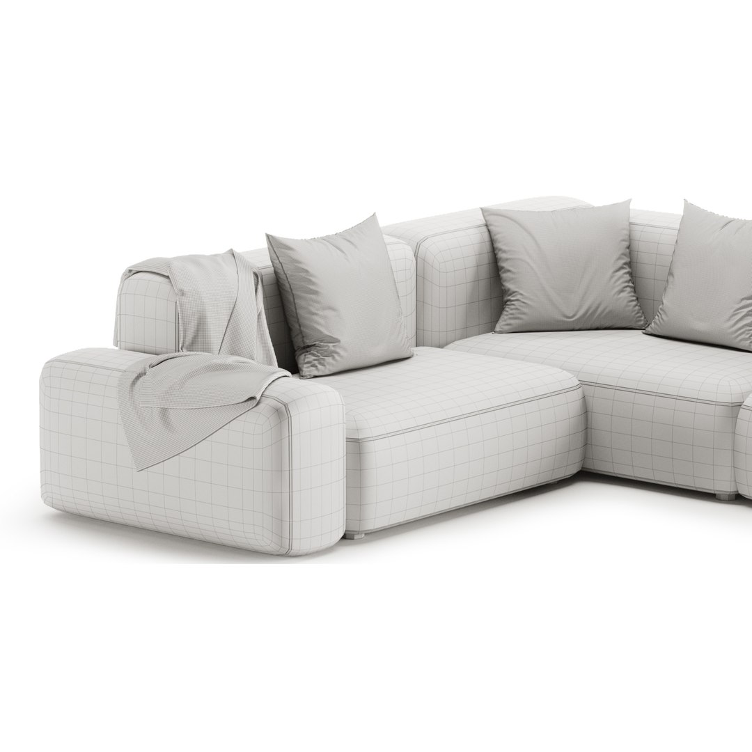 PLUS Corner Sofa By Lapalma 3D Model - TurboSquid 2107568