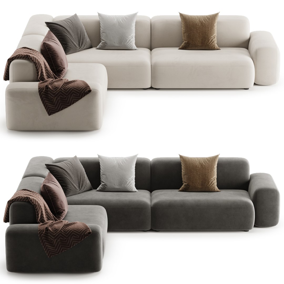 PLUS Corner Sofa By Lapalma 3D Model - TurboSquid 2107568