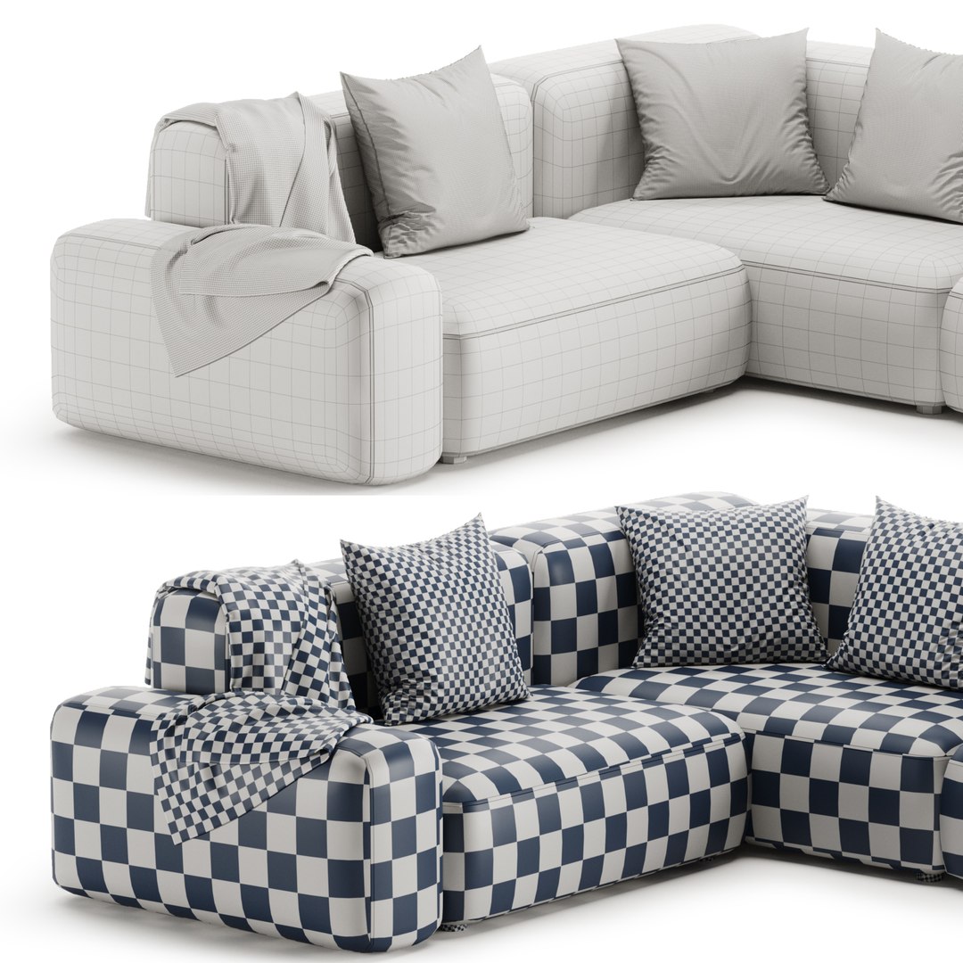 PLUS Corner Sofa By Lapalma 3D Model - TurboSquid 2107568