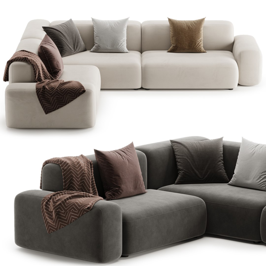 PLUS Corner Sofa By Lapalma 3D Model - TurboSquid 2107568