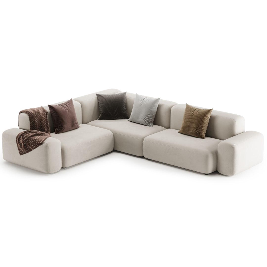 PLUS Corner Sofa By Lapalma 3D Model - TurboSquid 2107568