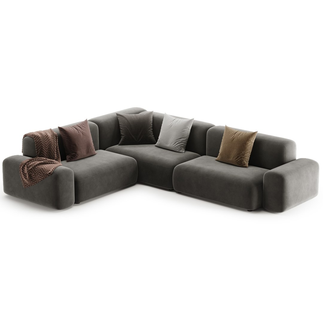 PLUS Corner Sofa By Lapalma 3D Model - TurboSquid 2107568