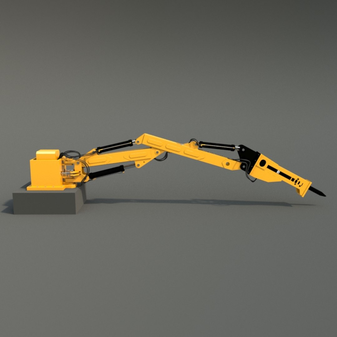 3d Model Rigged Arm