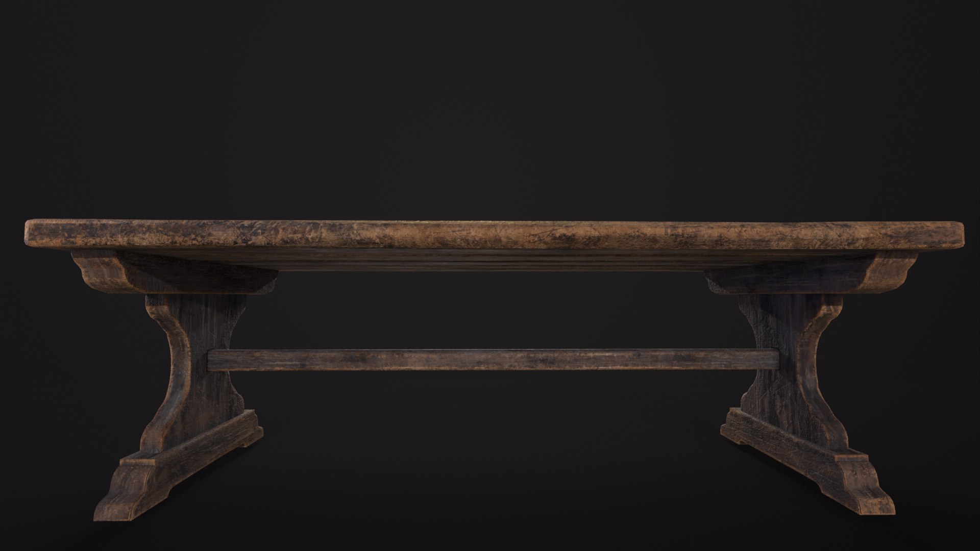 Dungeon End Table 3D Model - TurboSquid 2198257