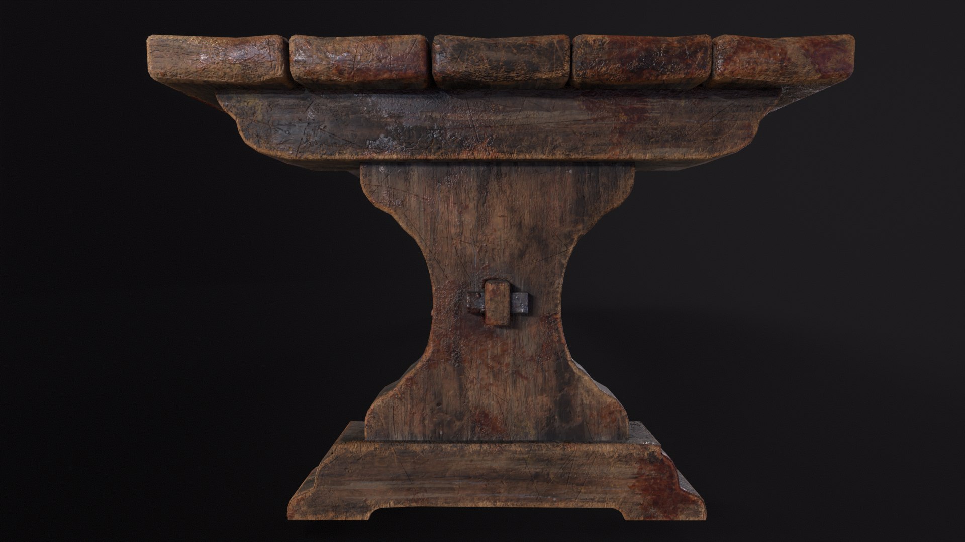 Dungeon End Table 3D Model - TurboSquid 2198257