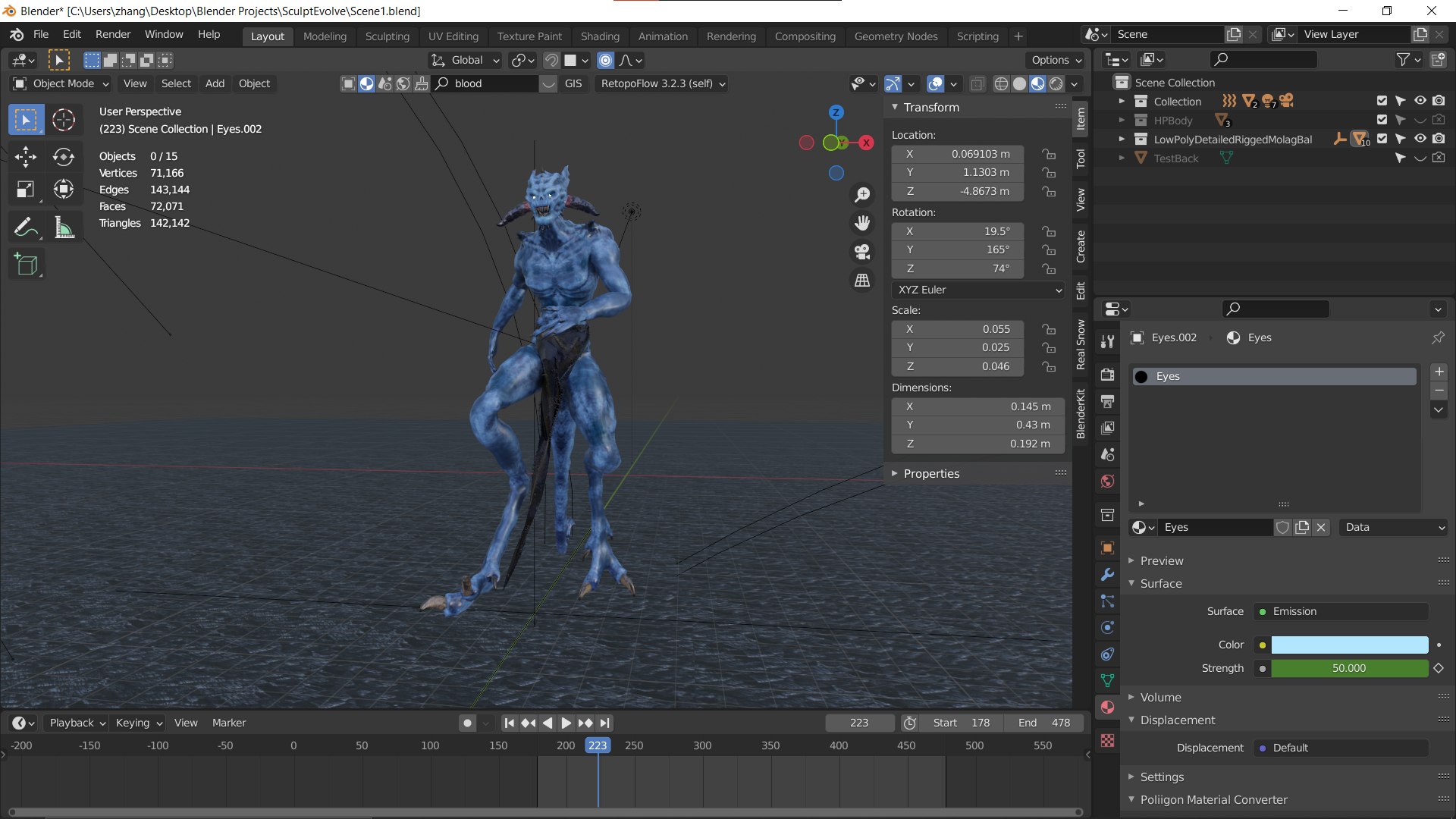 3D Molag Bal Model - TurboSquid 1843180