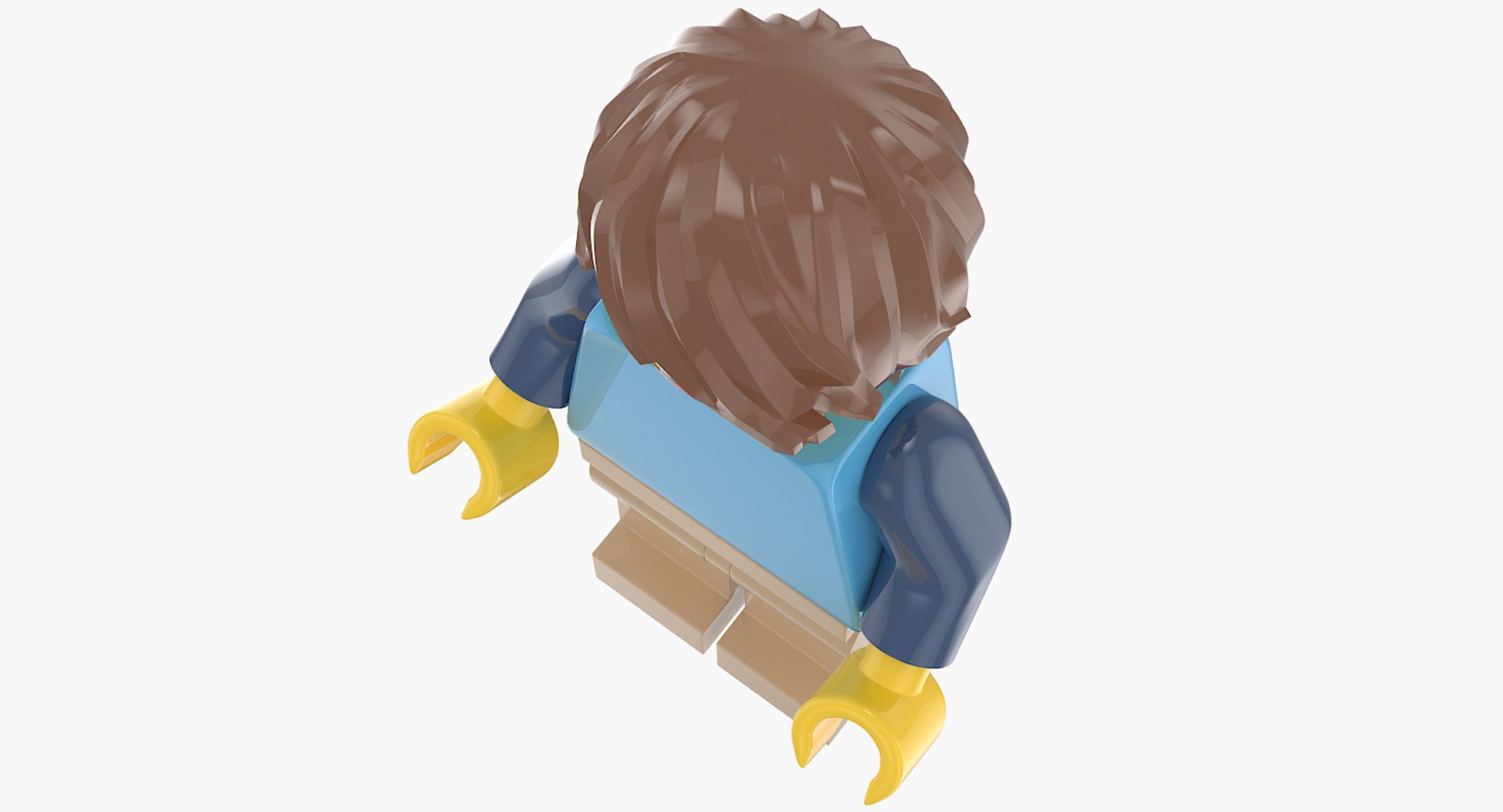 3d max lego man