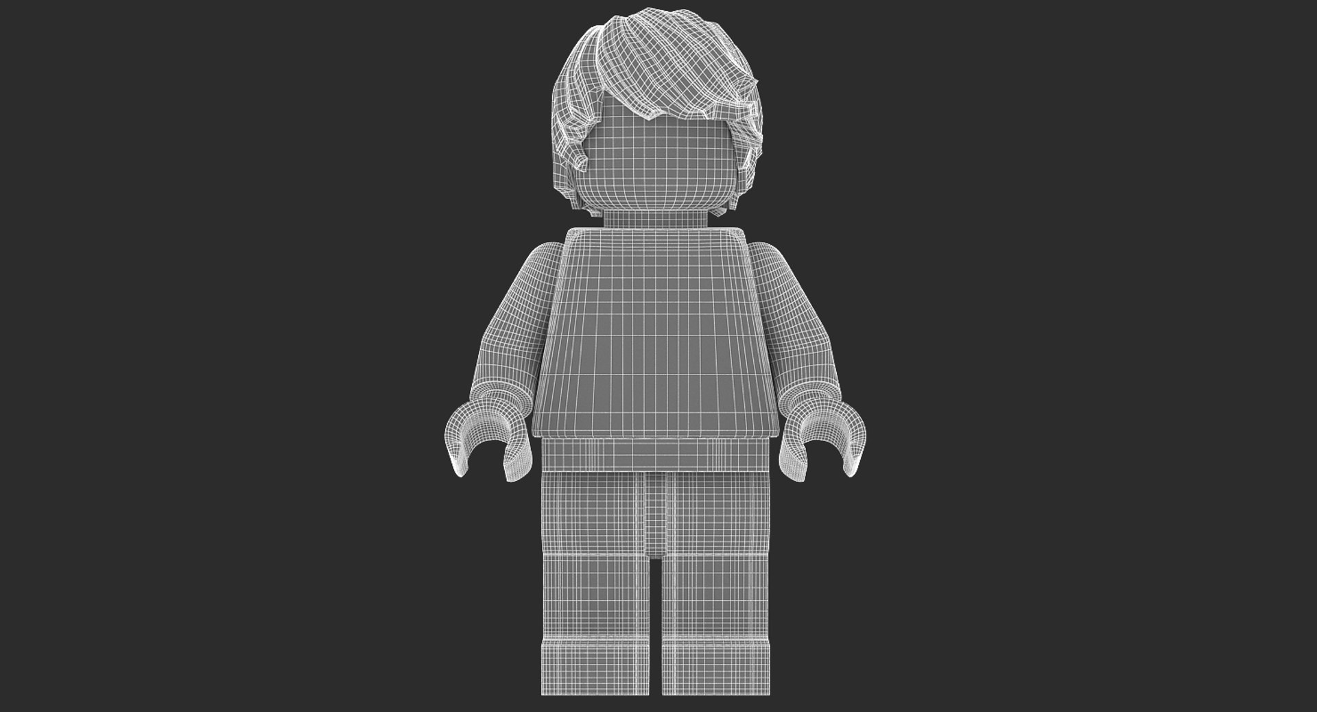 3d max lego man