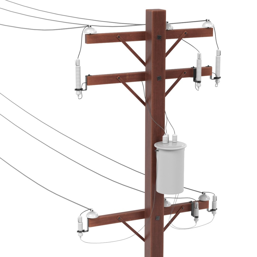 3d electric line model