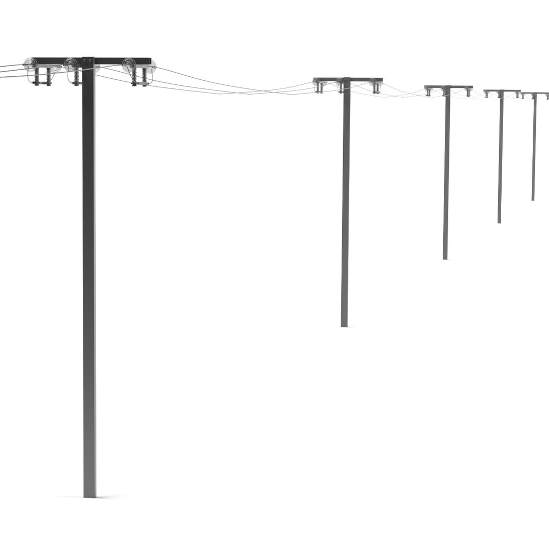 3d Electric Line Model