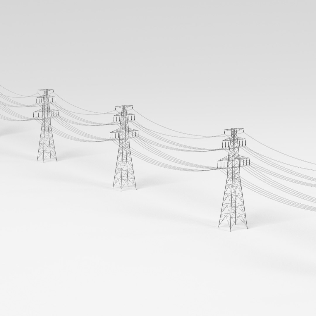3d Electric Line Model