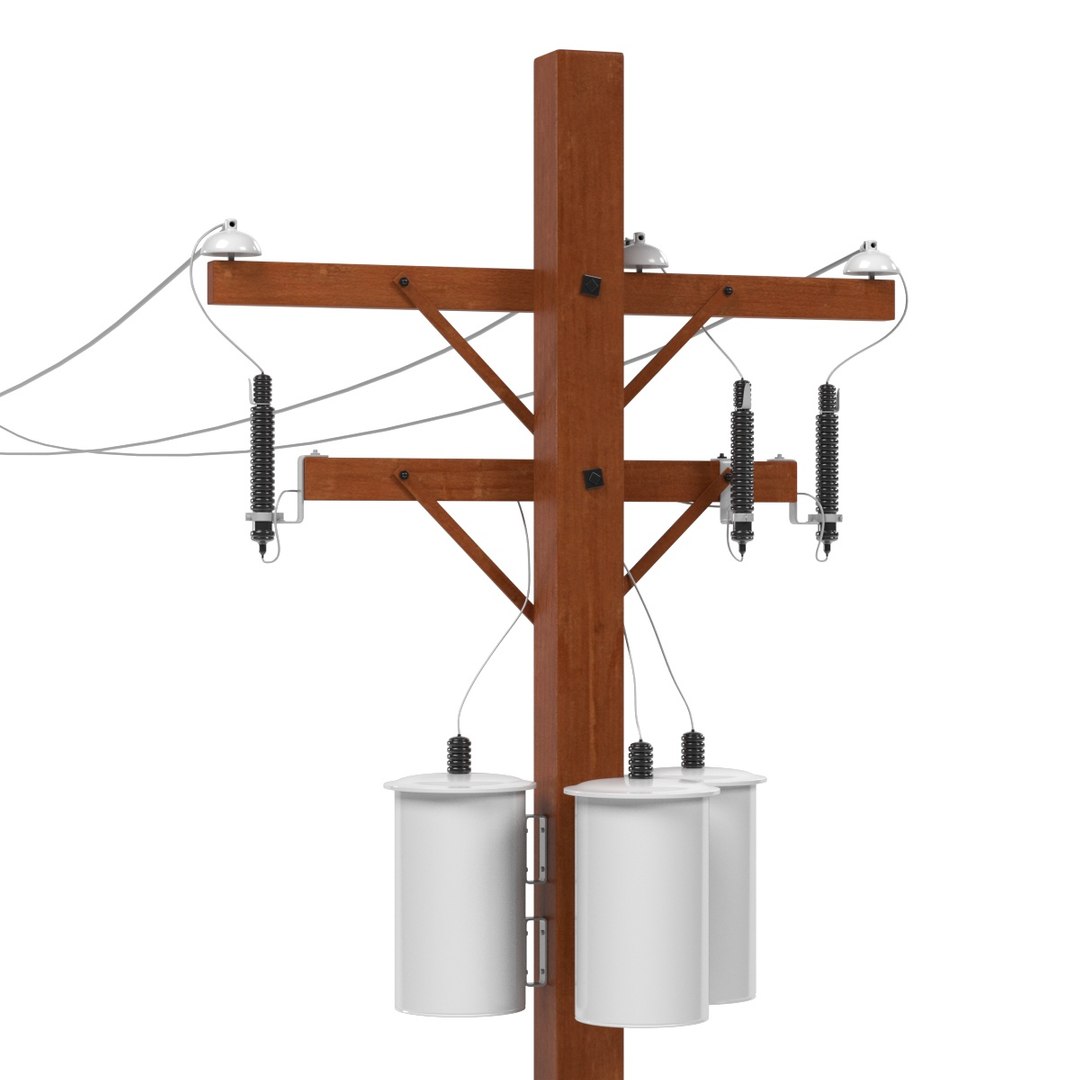 3d electric line model