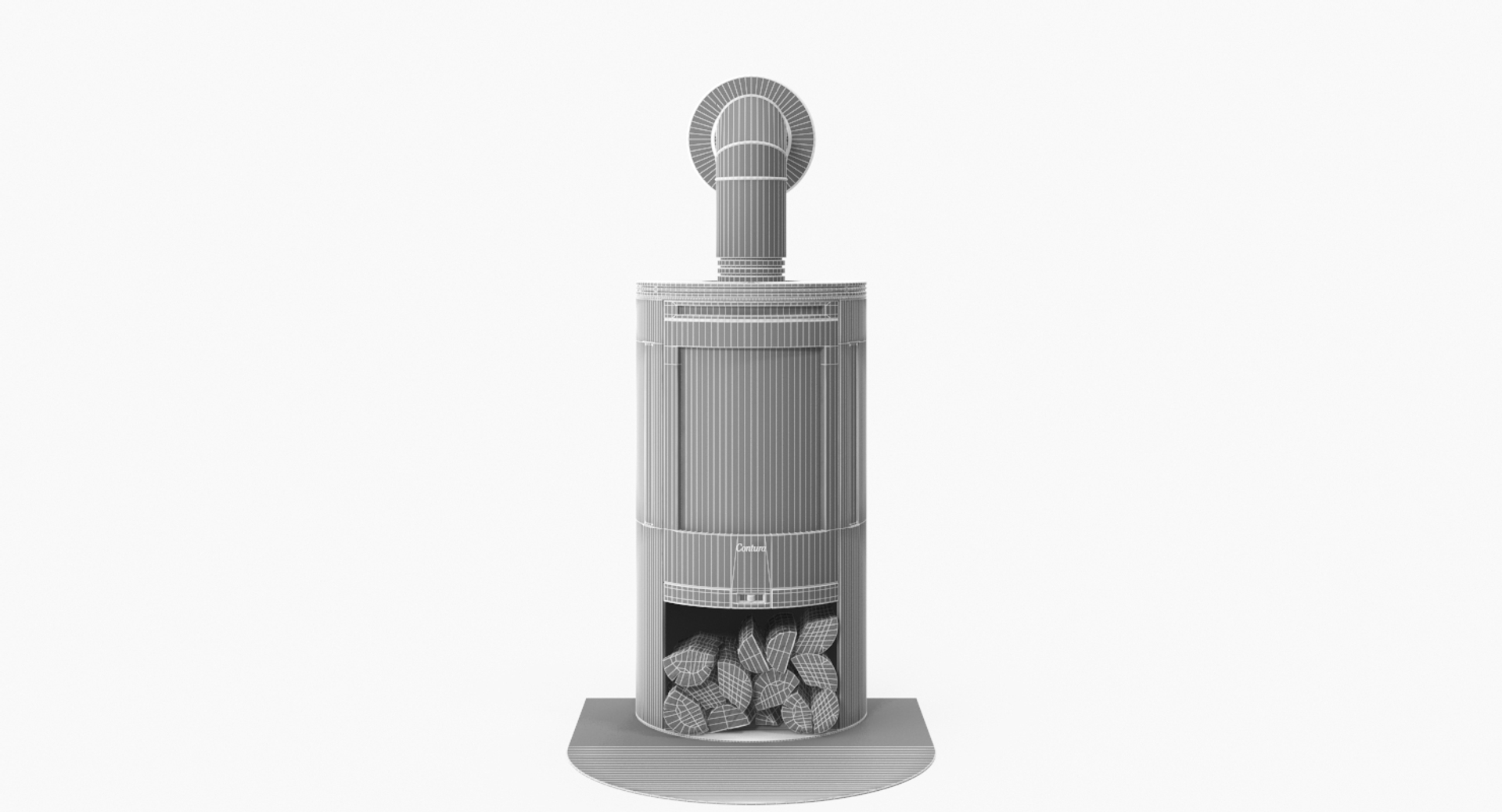 Fireplace Contura 550 Model - TurboSquid 1342780