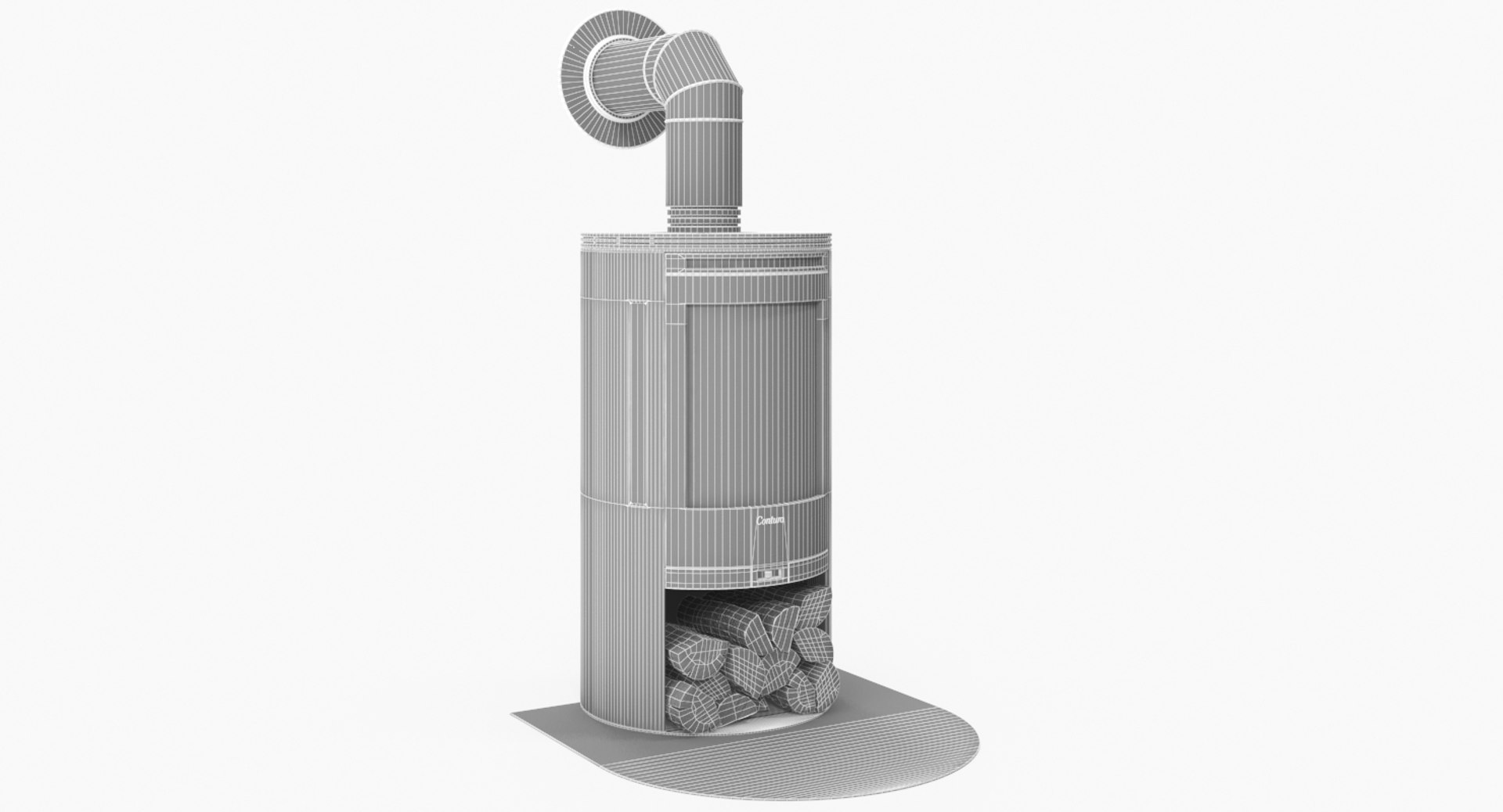 Fireplace Contura 550 Model - TurboSquid 1342780