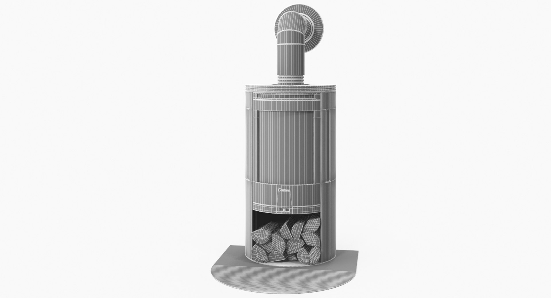 Fireplace Contura 550 Model - TurboSquid 1342780