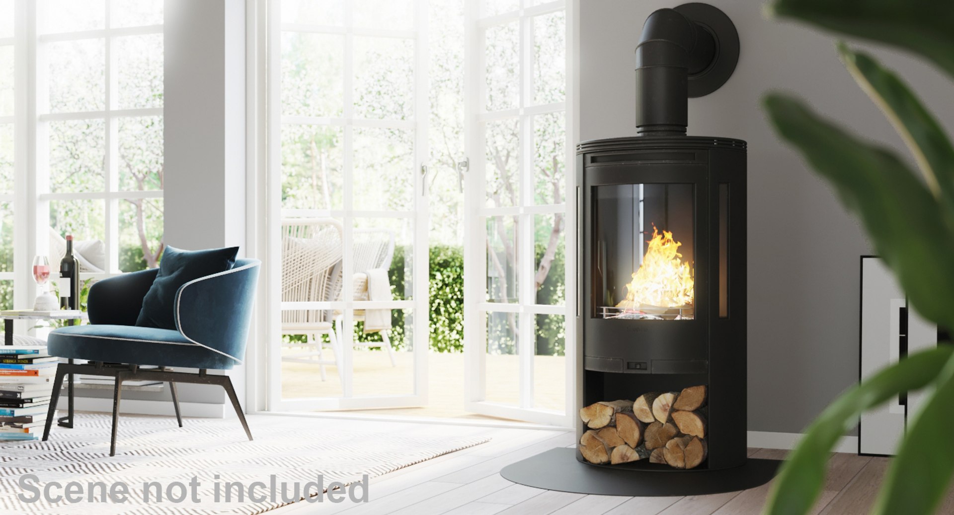 Fireplace Contura 550 Model - TurboSquid 1342780