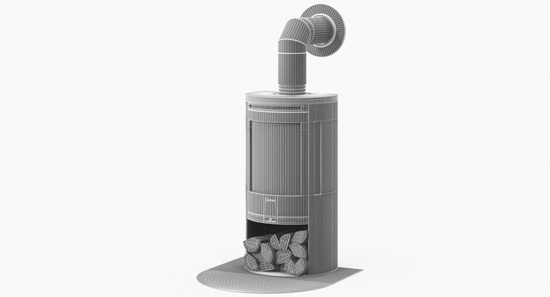Fireplace Contura 550 Model - TurboSquid 1342780