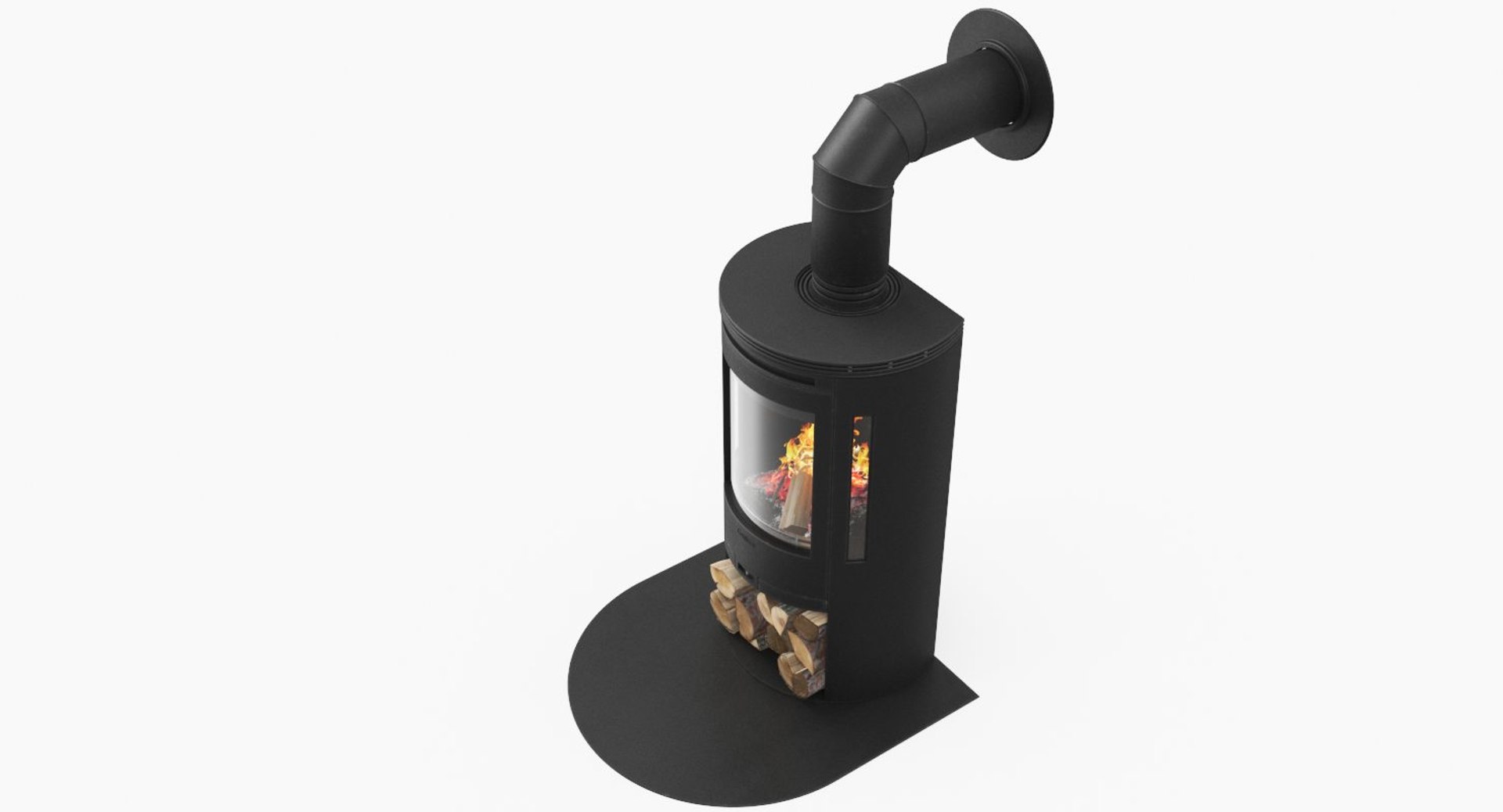 Fireplace Contura 550 Model - TurboSquid 1342780