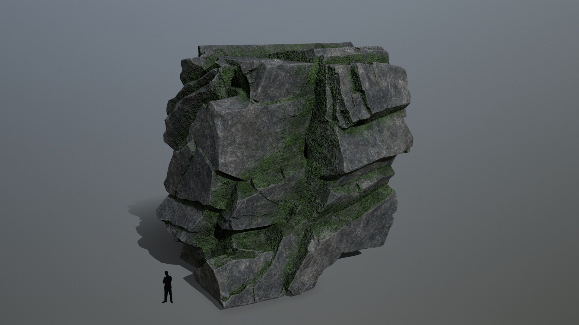 3D cliff rocks model - TurboSquid 2030492