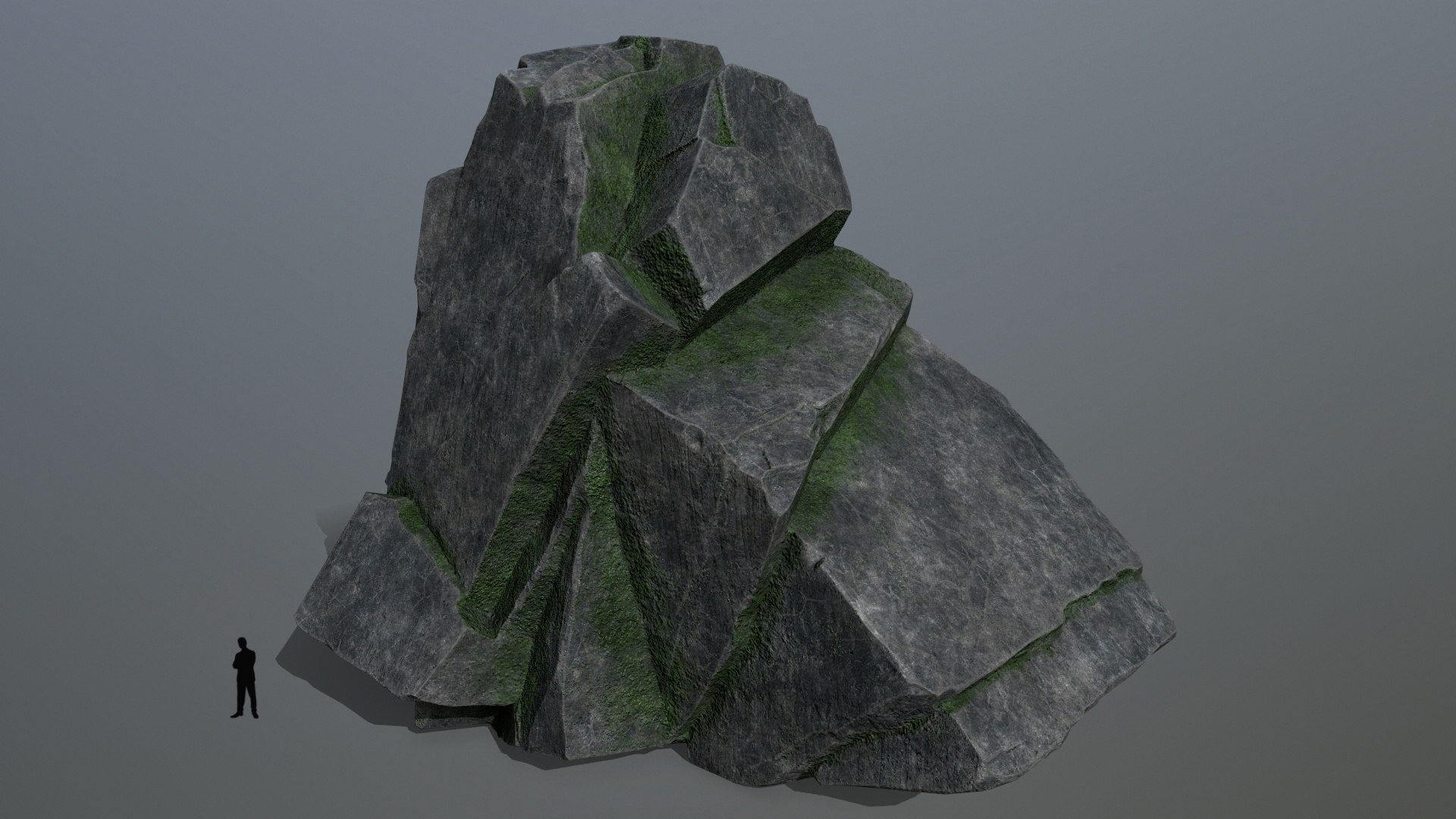 3D cliff rocks model - TurboSquid 2030492