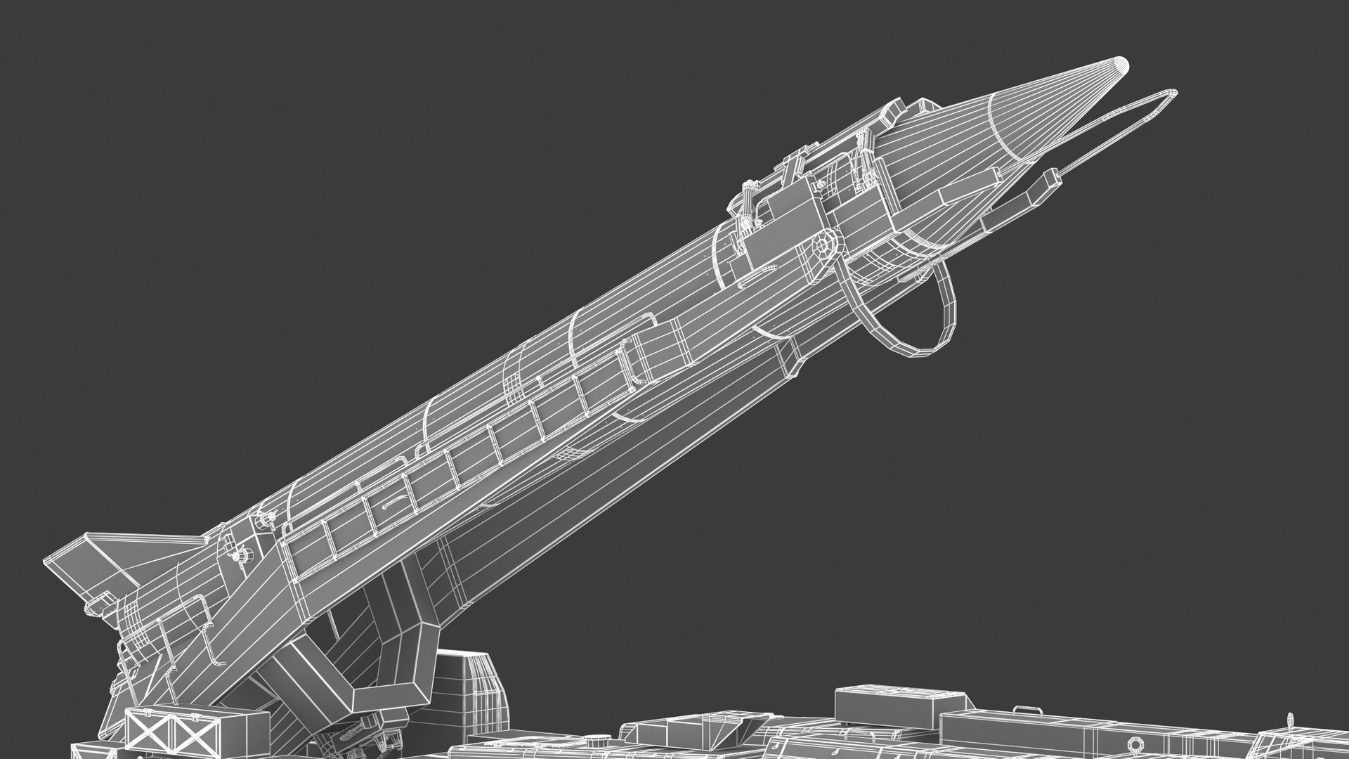 3D model Scud Missile - TurboSquid 1796305