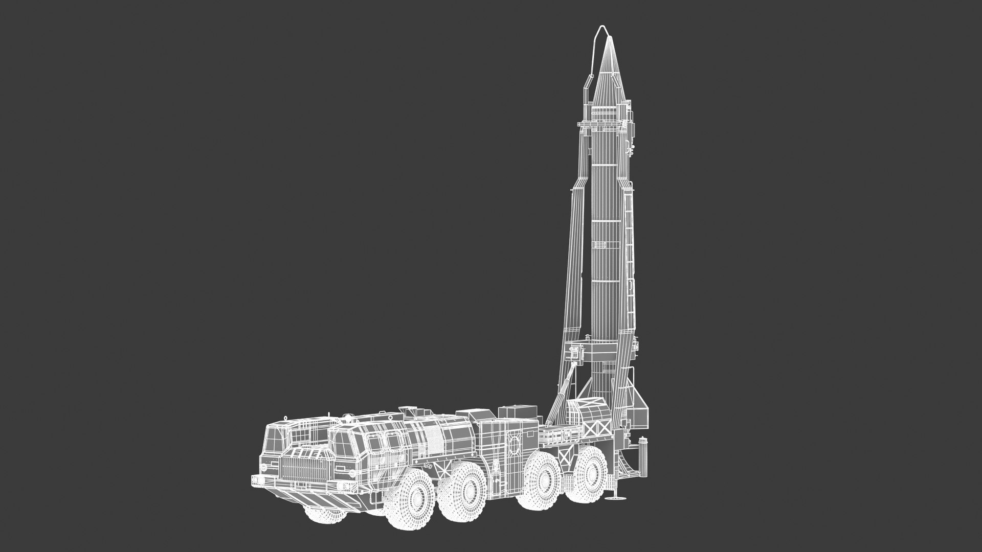 3D Model Scud Missile - TurboSquid 1796305
