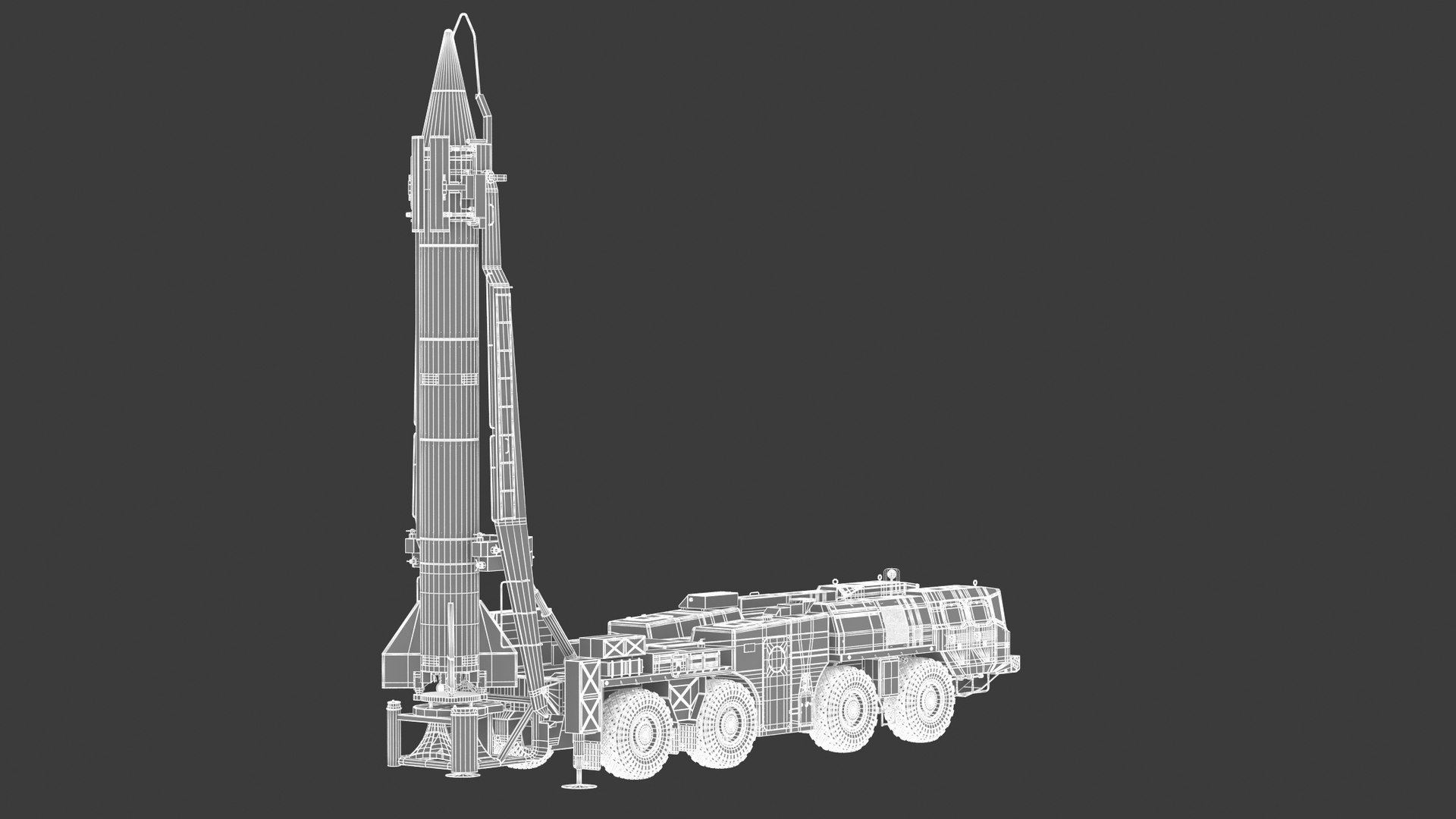 3D Model Scud Missile - TurboSquid 1796305
