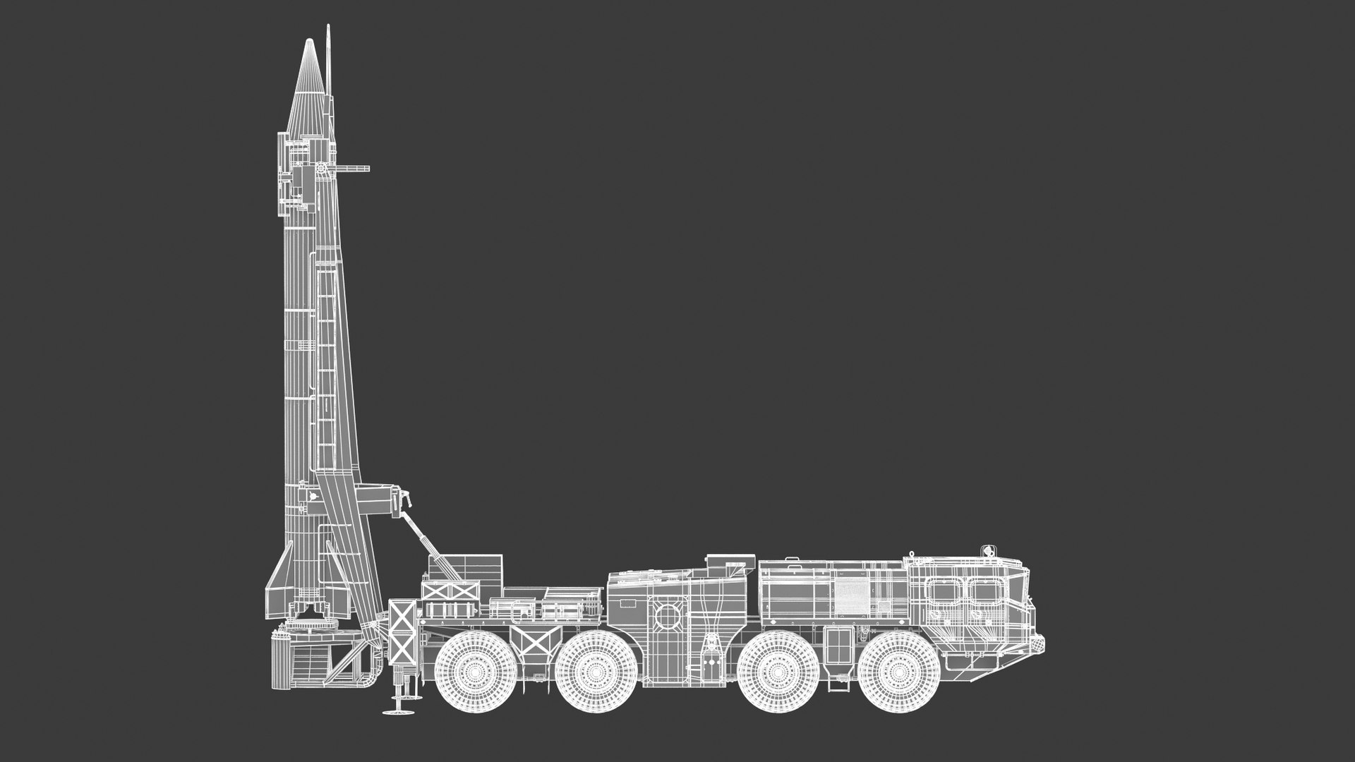 3D Model Scud Missile - TurboSquid 1796305
