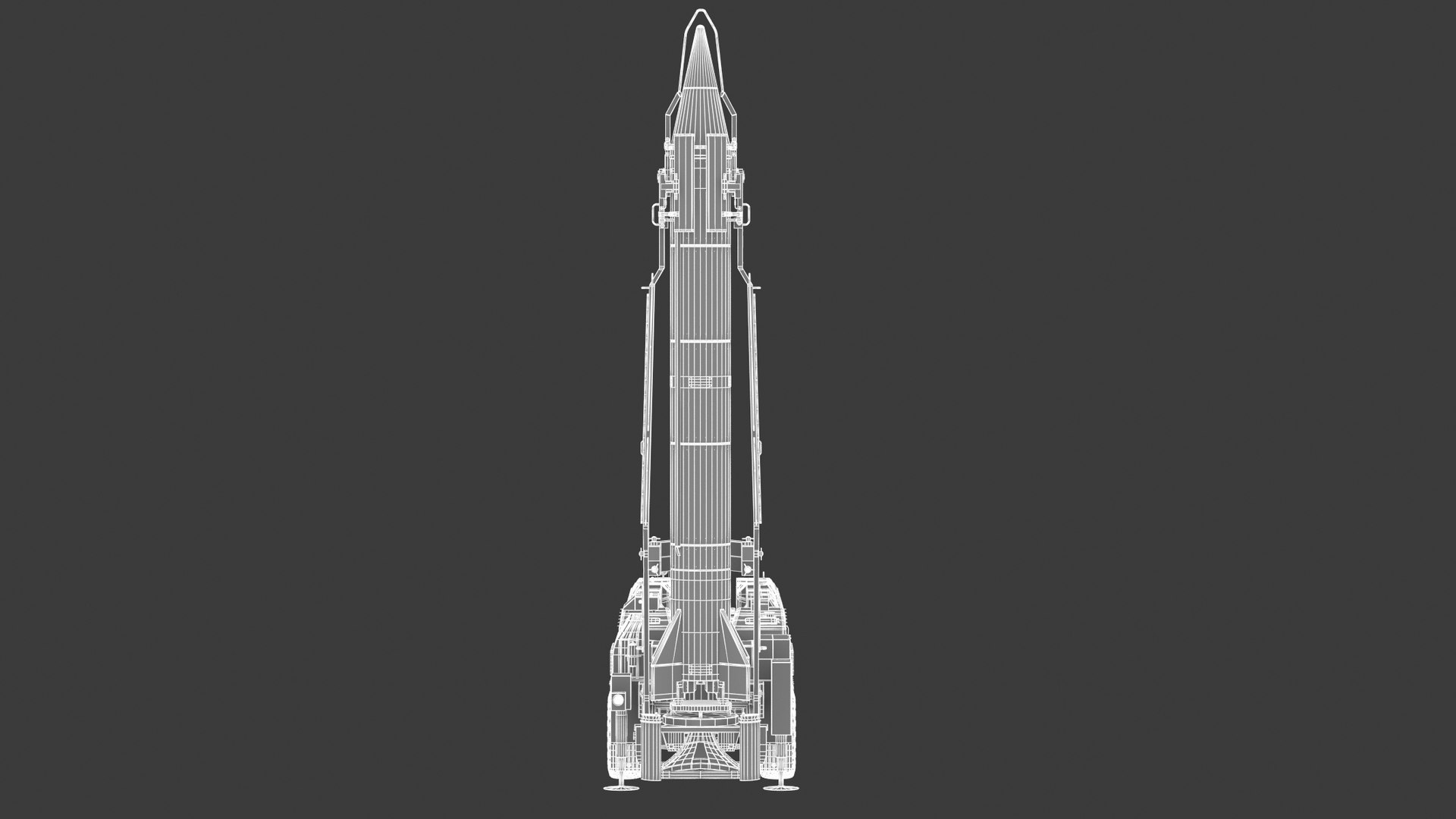 3D Model Scud Missile - TurboSquid 1796305